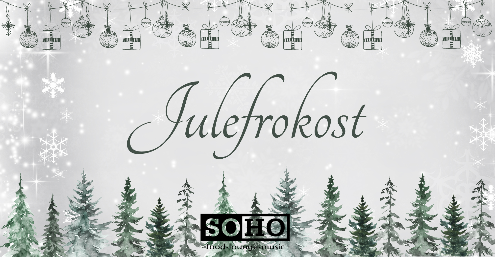 Julefrokost - 849 kr - SOHO